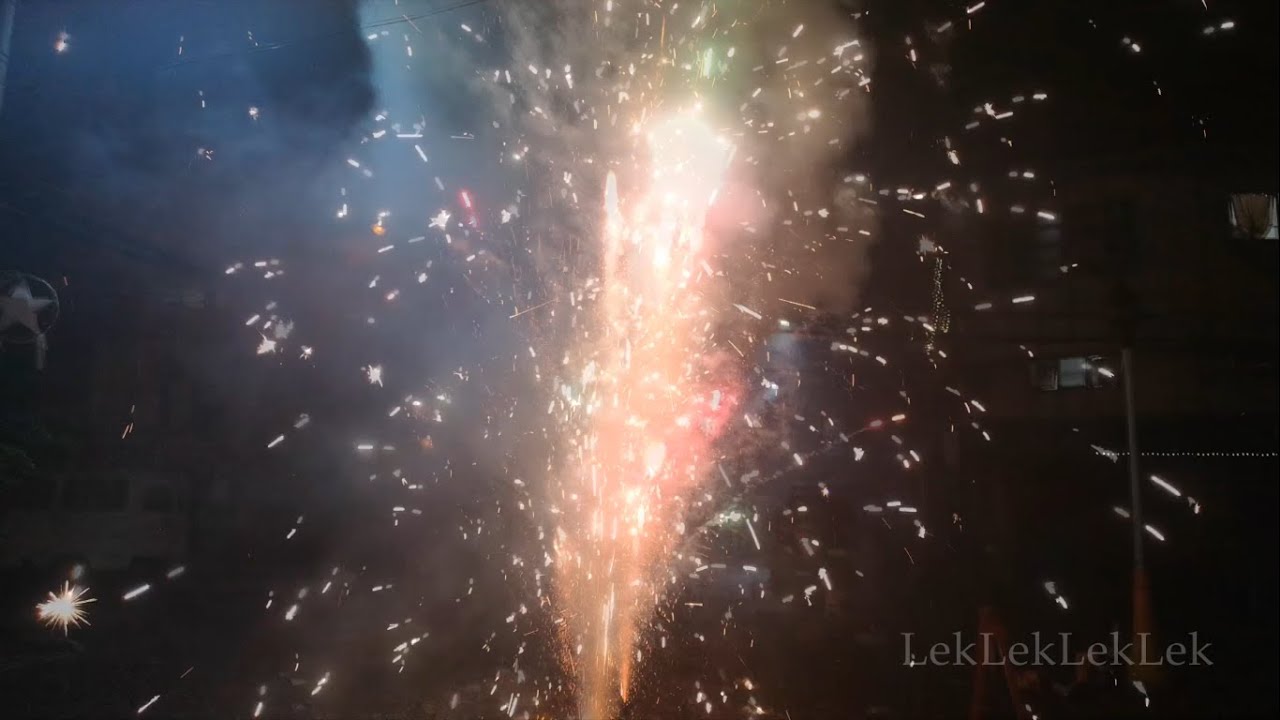Conic Fountain 9" by Leegendary Fireworks Manila Philippines New Year's ...