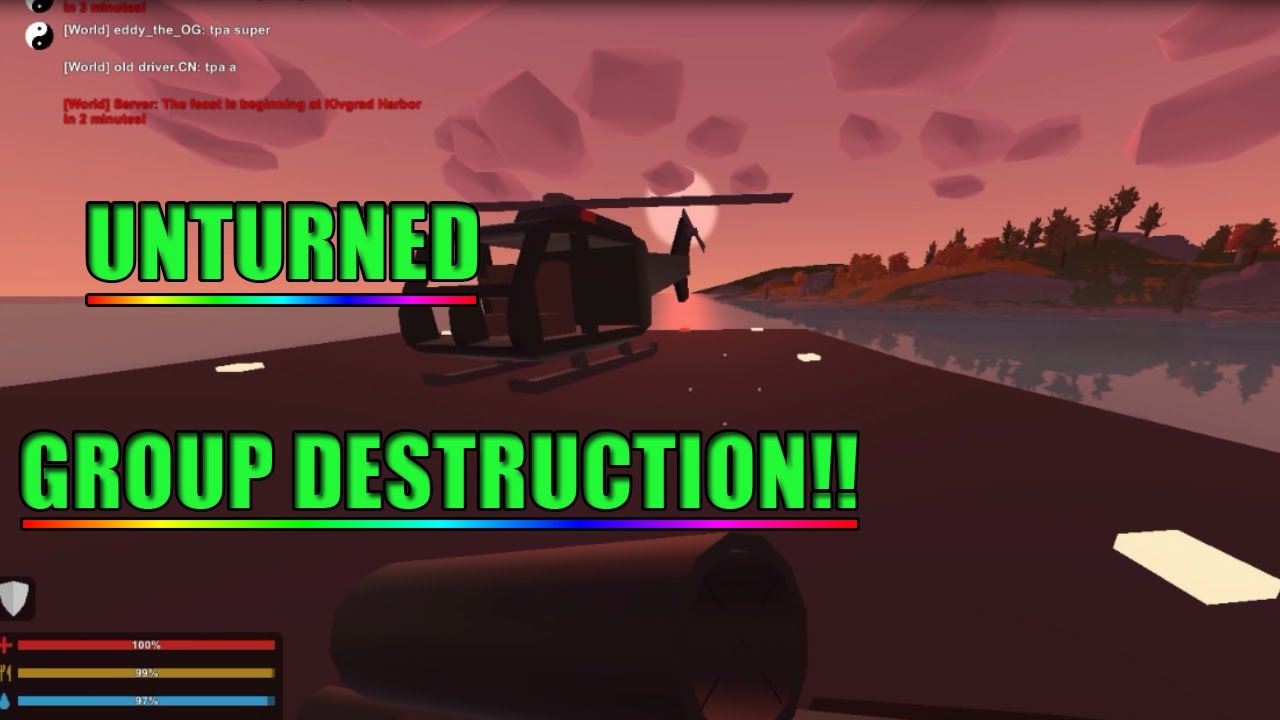 Unturned | Group Destruction! - YouTube