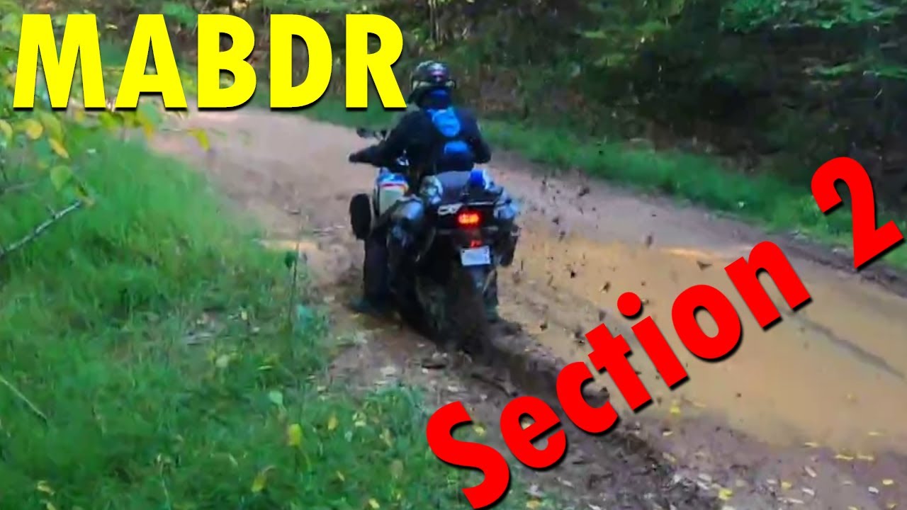 Tub Run Road! MABDR Section 2 Africa Twin and Suzuki VStrom Deep Gravel ...