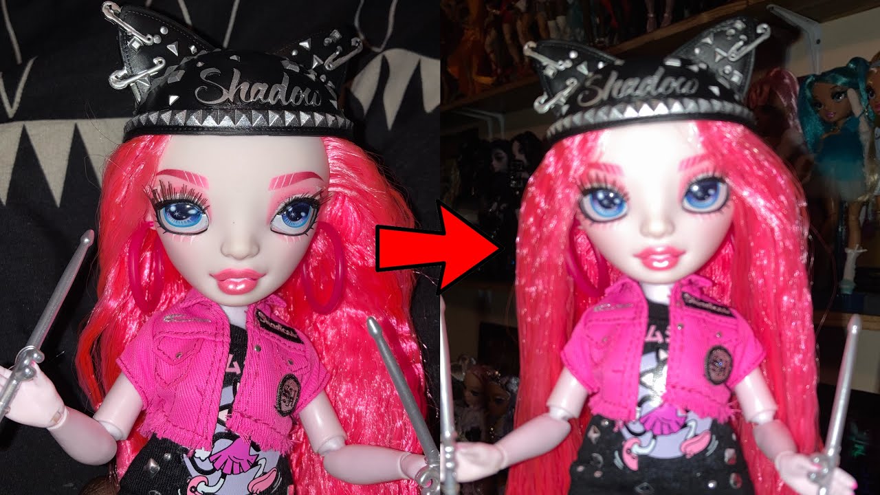 Fixing a WONKY Rainbow/Shadow high doll | Tips and Tricks on fixing ...