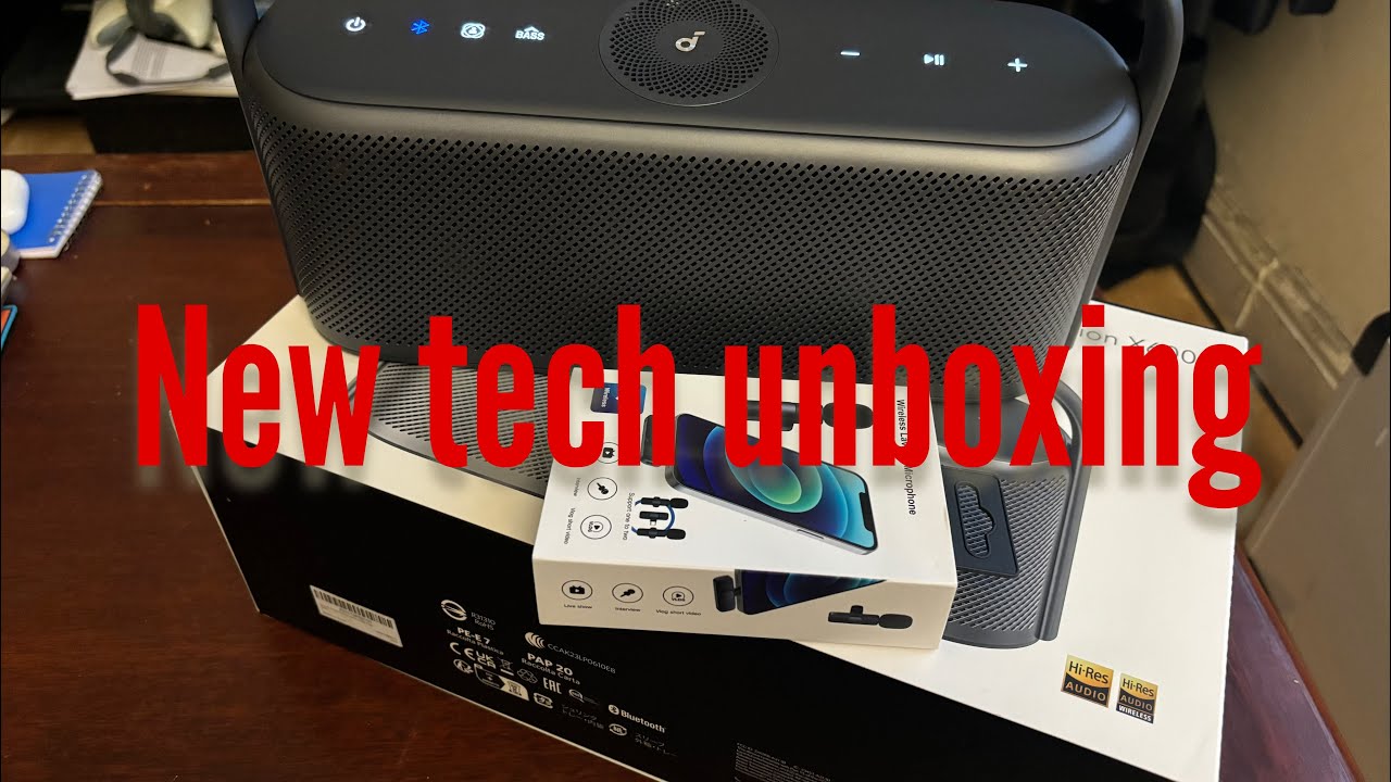 New tech unboxing - YouTube
