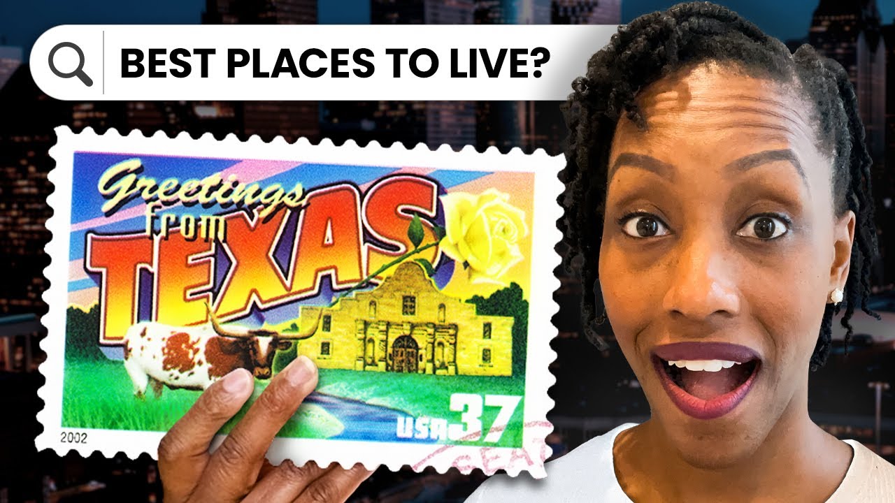 Move Here NOW! Top Places to Live in Texas - YouTube