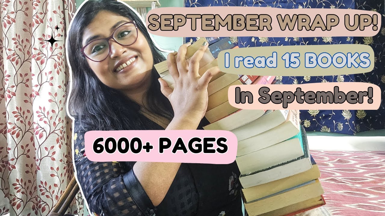 SEPTEMBER WRAP UP! 6000+ Pages! - YouTube