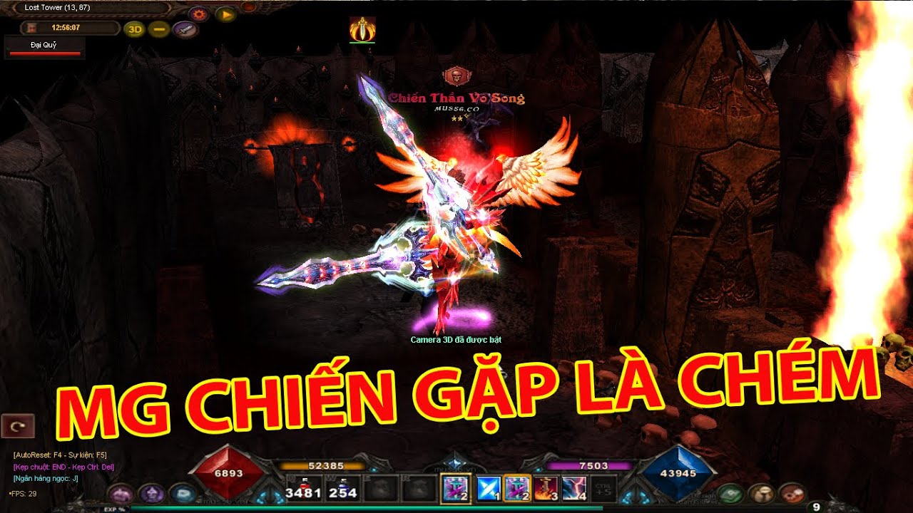 Mu Online Mới Nhất | Build Con MG Full Phép Mà Mãi Chưa Xong Cái Quần ...
