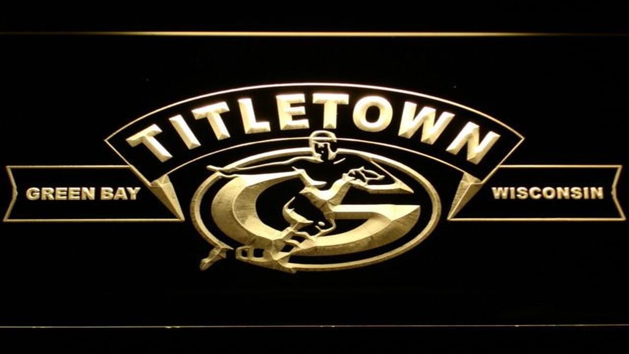 Green Bay Packers Titletown LED Neon Sign - YouTube