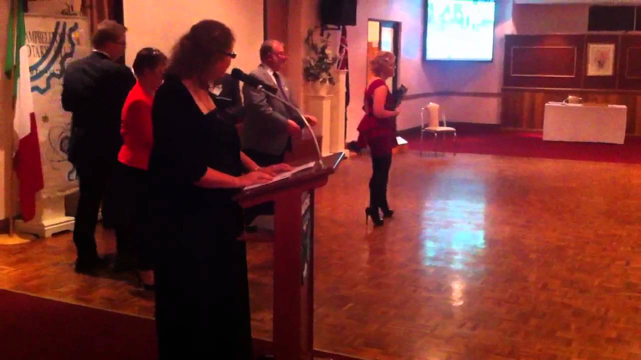 Tiff's graduation for her camp - YouTube