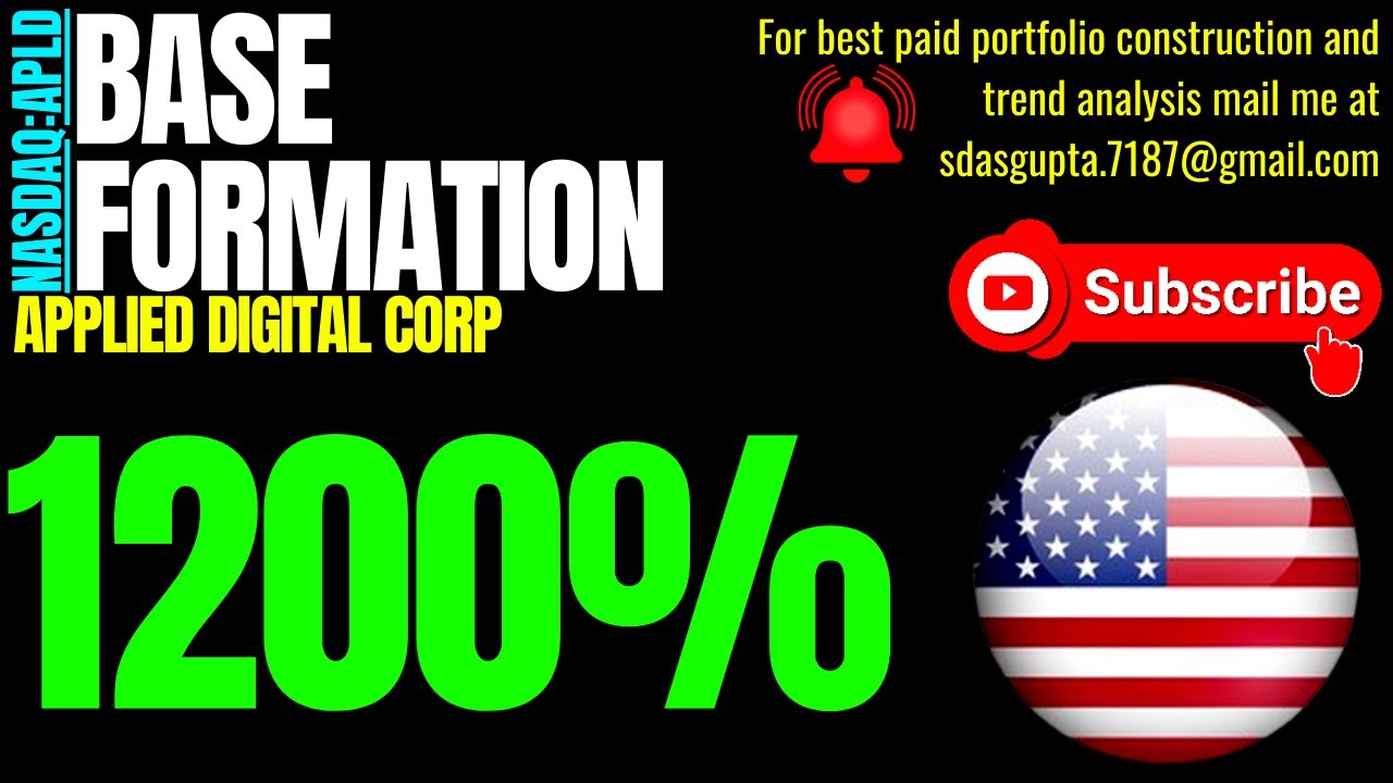 APLD STOCK NEWS | APPLIED DIGITAL CORP BASE FORMATION - YouTube