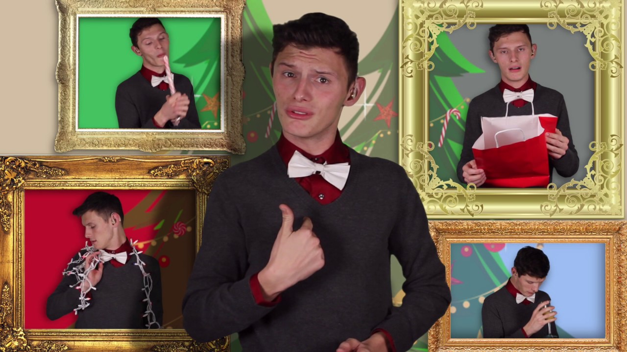 LeAnn Rimes' "Santa Baby" in ASL (Ft. Josh Castille) - YouTube