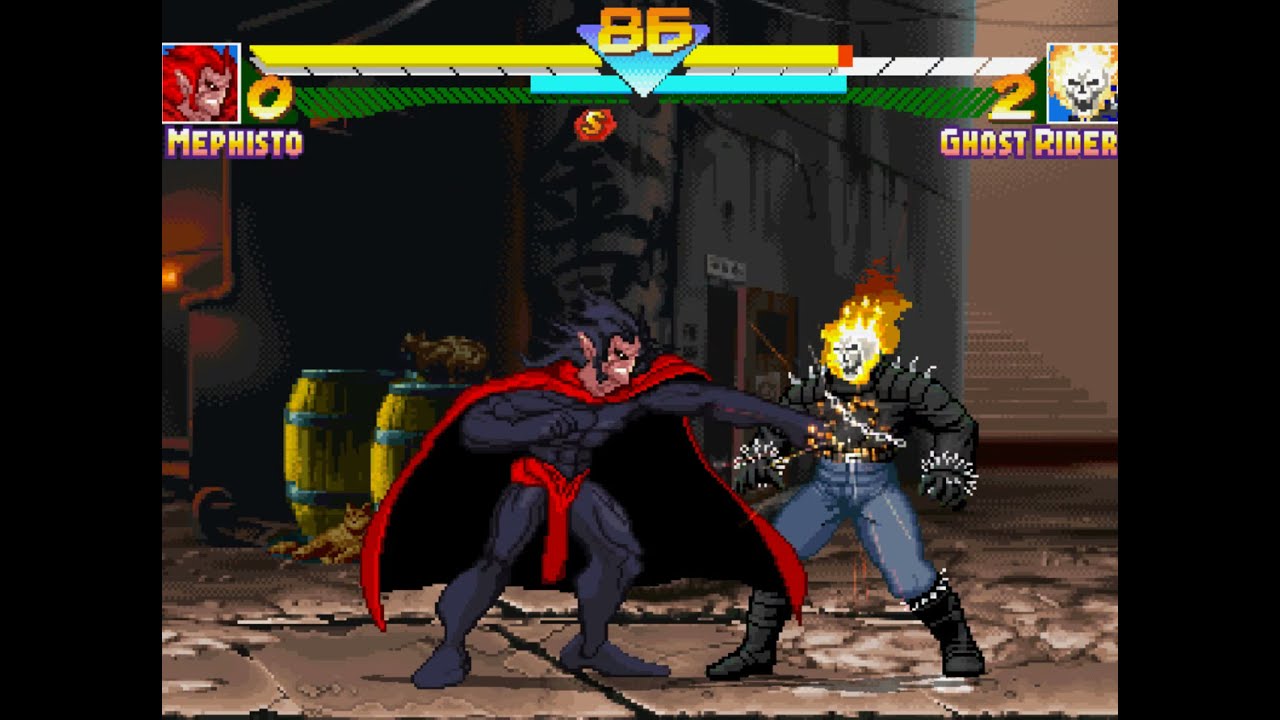 Battle Showcase: Mephisto Vs Ghost Rider - YouTube