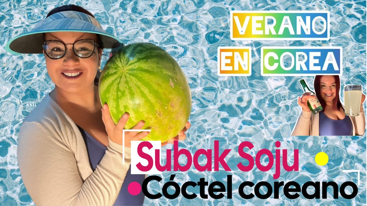 Soju Watermelon - Subak Soju 수박소주 RECETA EN ESPAÑOL - YouTube