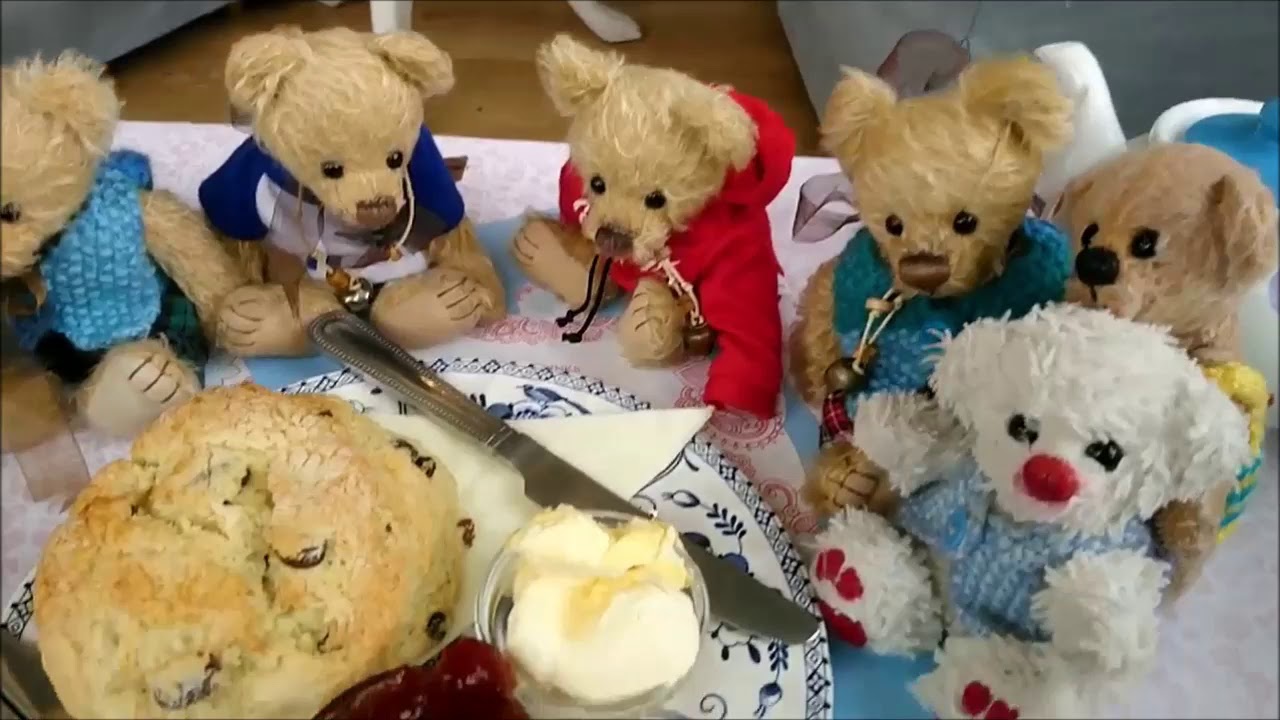 Teddy Bears' Pic....Afternoon tea! Tea by the Taw Barnstaple - YouTube