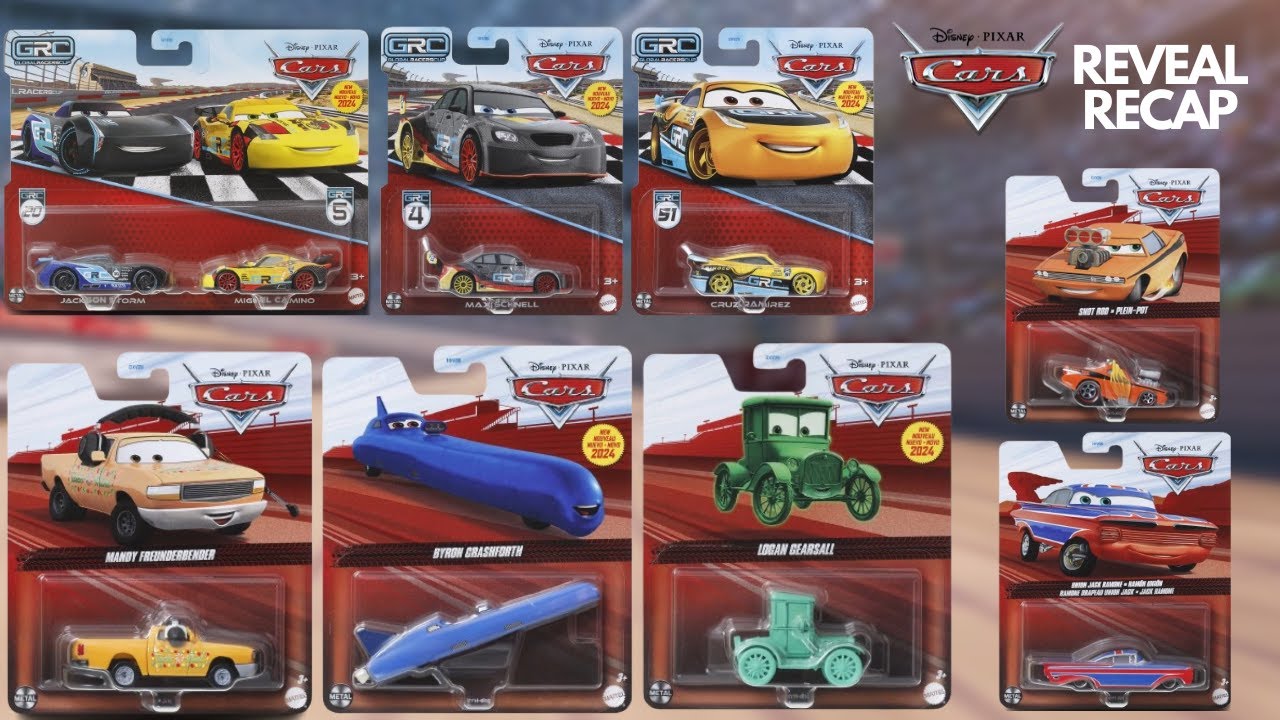 Global Racers Cup, Tach-O-Mint Crew Chief, Snot Rod, & More | Disney ...