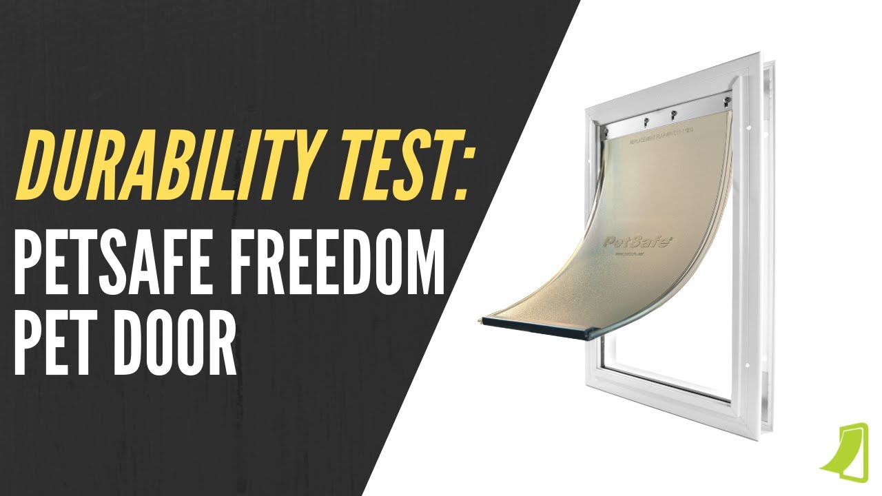 Durability Test & Review: Petsafe Freedom Pet Door - YouTube