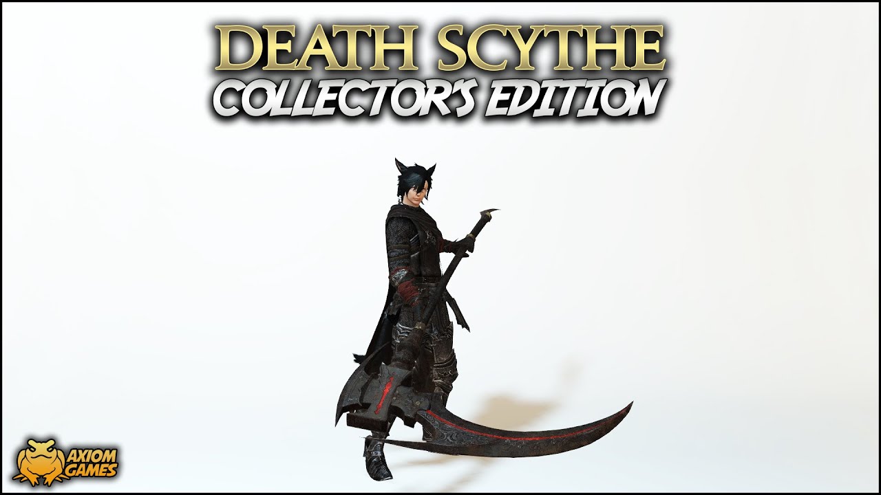 FFXIV: Endwalker - Death Scythe (Collector's Edition) - YouTube