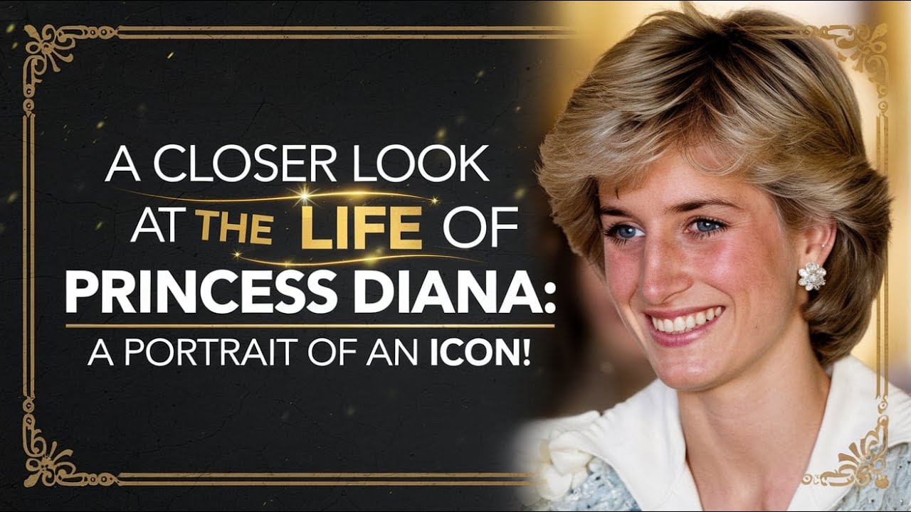 A Closer Look at the Life of Princess Diana: A Portrait of an Icon ...