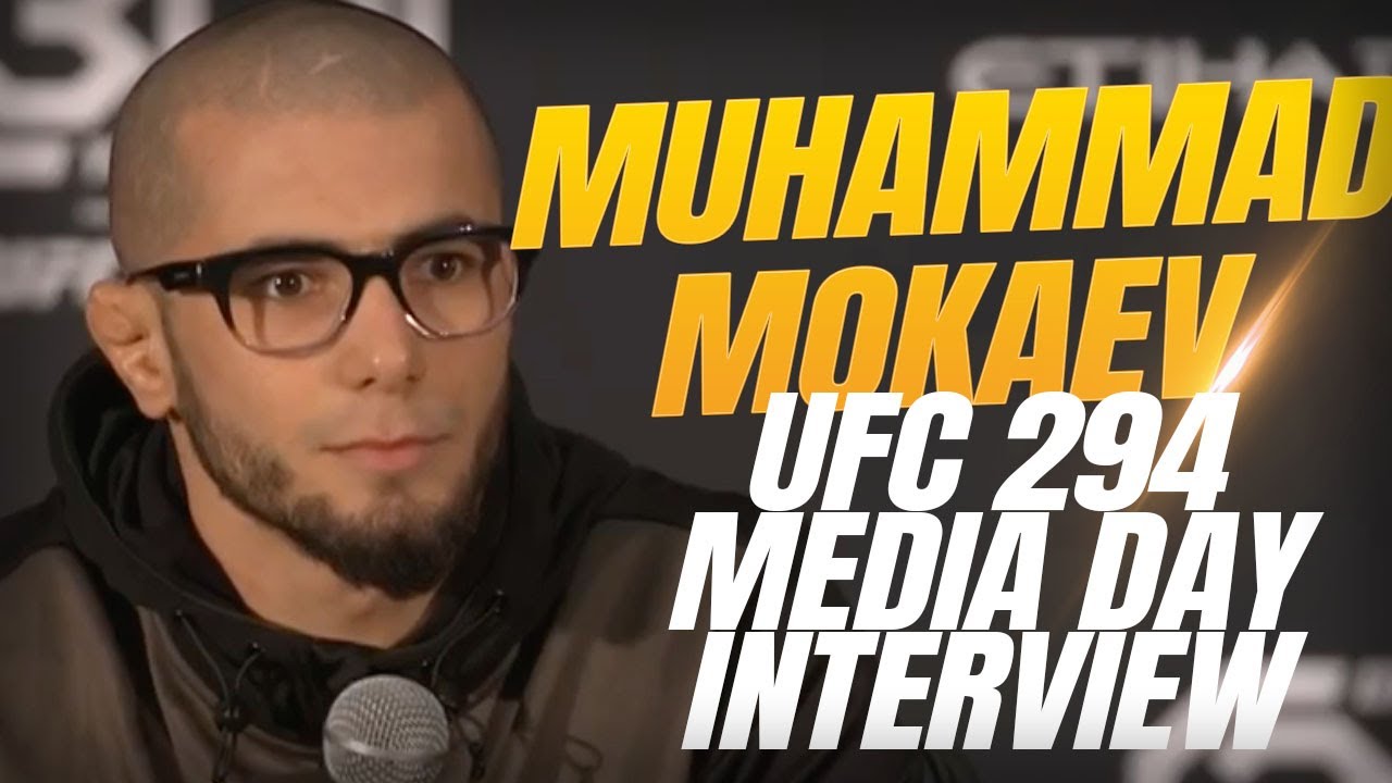 Muhammad Mokaev full UFC 294 media day interview - YouTube