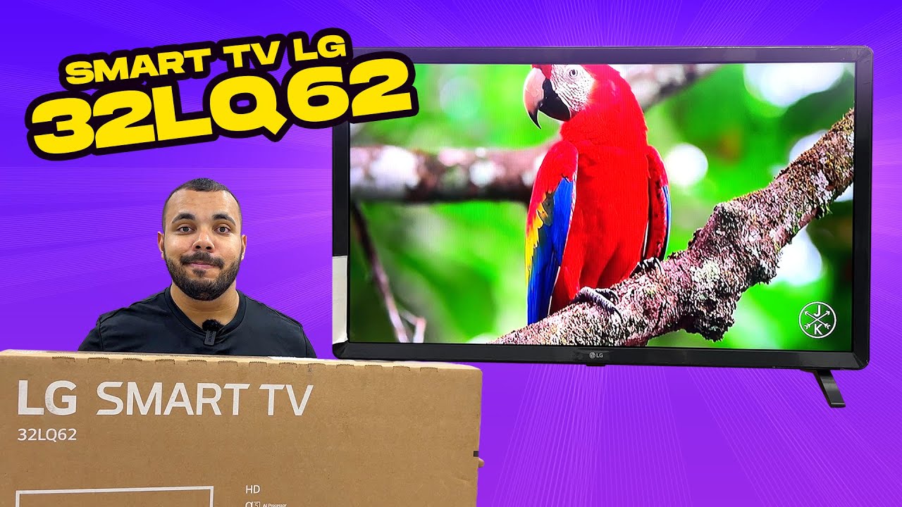 MELHOR SMART TV 32 COM BLUETOOTH ? LG 32LQ62 - UNBOXING E IMPRESSÕES ...