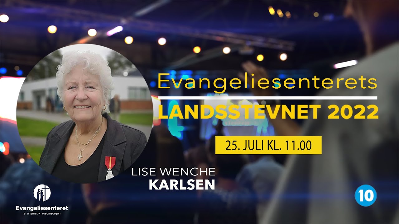 LISE W. KARLSEN - Taler om sitt møte med Jesus - Frelst, Døpt og ...