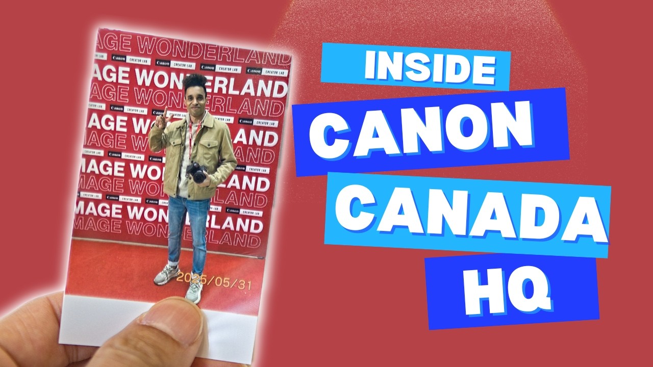 Inside Canon Canada HQ | Image Wonderland Experience & Camera Tour ...