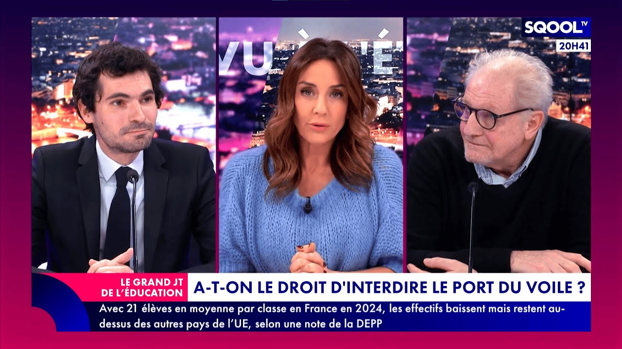Le Grand JT de l'Éducation (14/01/2025) - Sorties scolaires : peut-on interdire le voile ? - YouTube