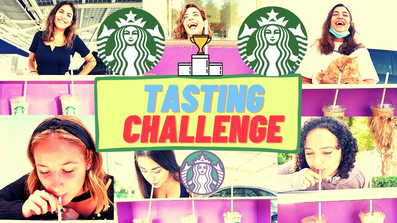 STARBUCKS TASTING CHALLENGE !! - YouTube