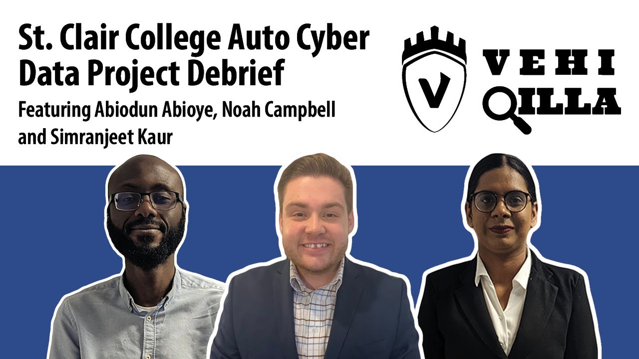 St Clair Auto Cyber Project Debrief ft. Abiodun Abioye, Noah Campbell and Simranjeet Kaur - YouTube