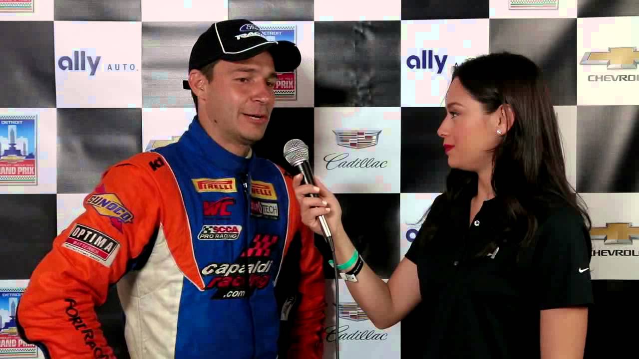 Tony Buffomante on his Finish and Racing in Detroit - YouTube