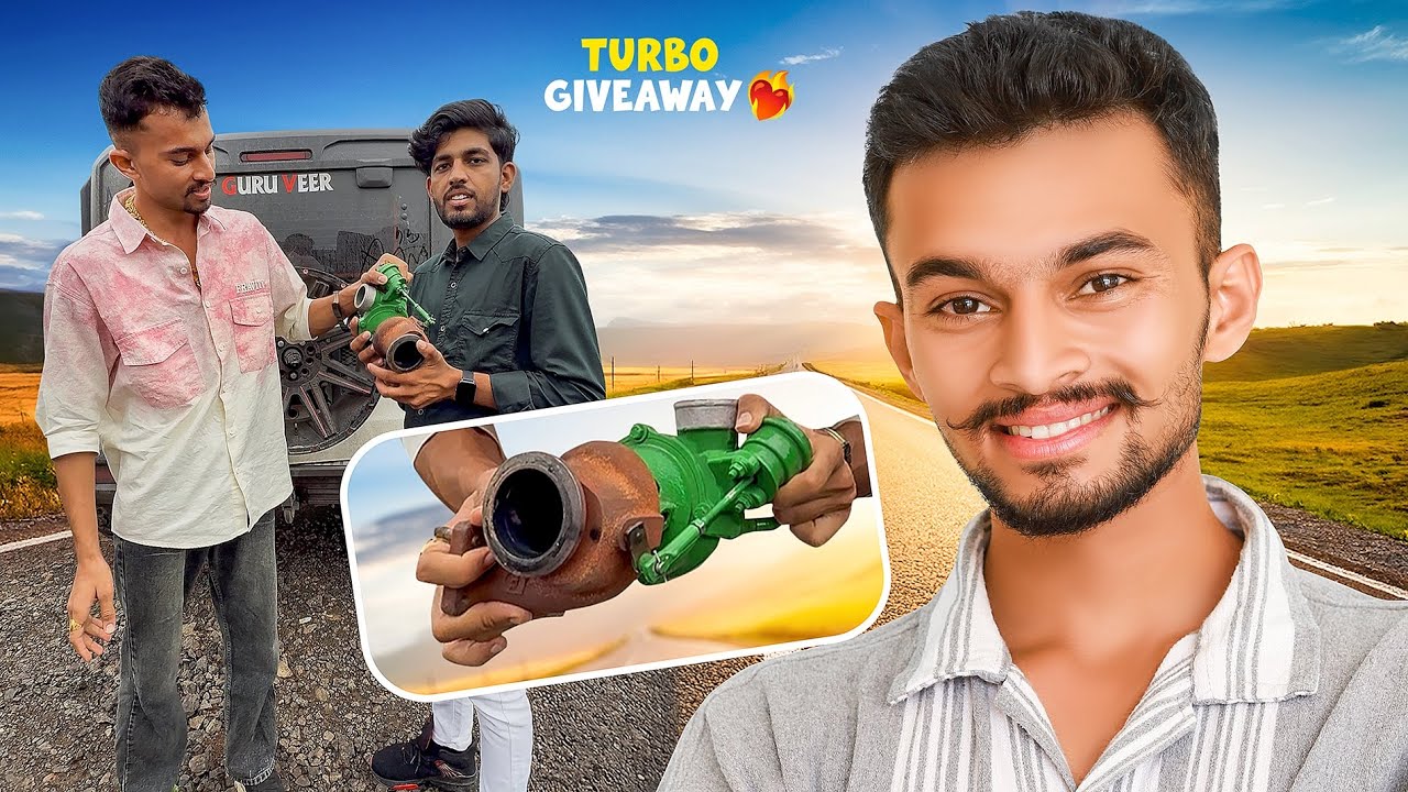 Finally Turbho Giveaway Kar Dii ️|| Guru Veer Vlogs - YouTube