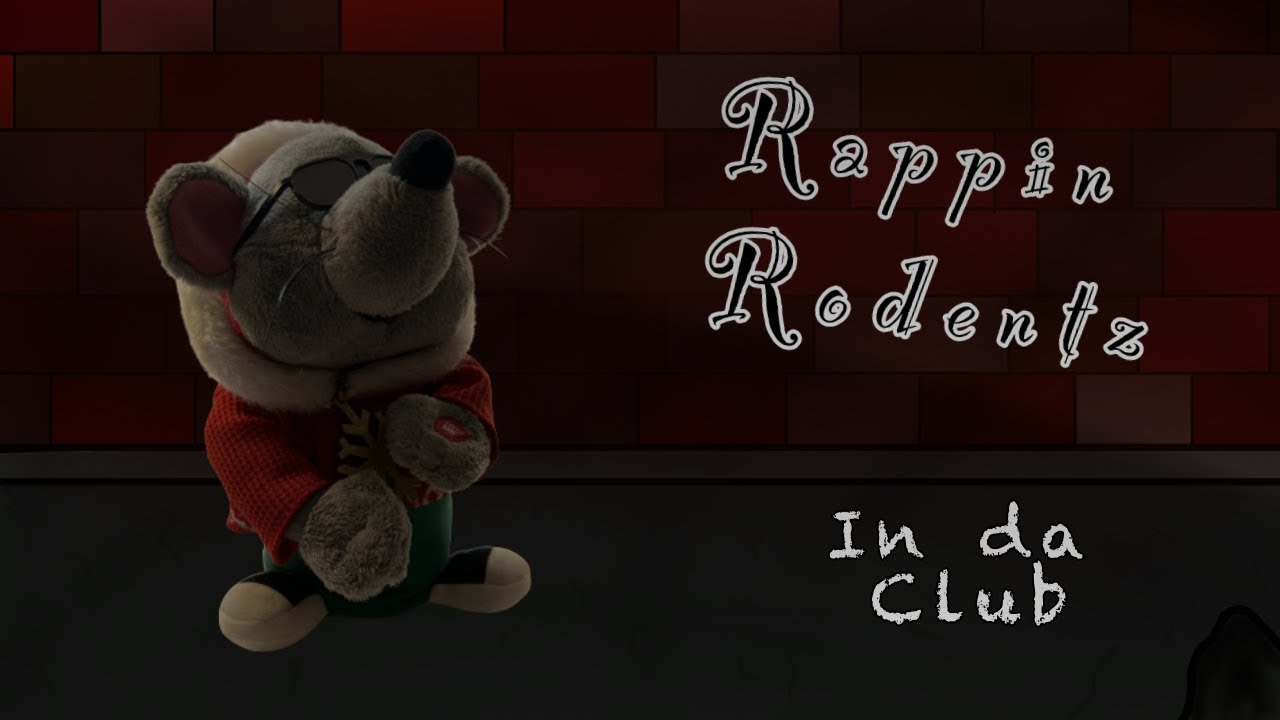 (Gemmy) Rappin Rodentz - Christmas - In Da Club & Joy To The World ...