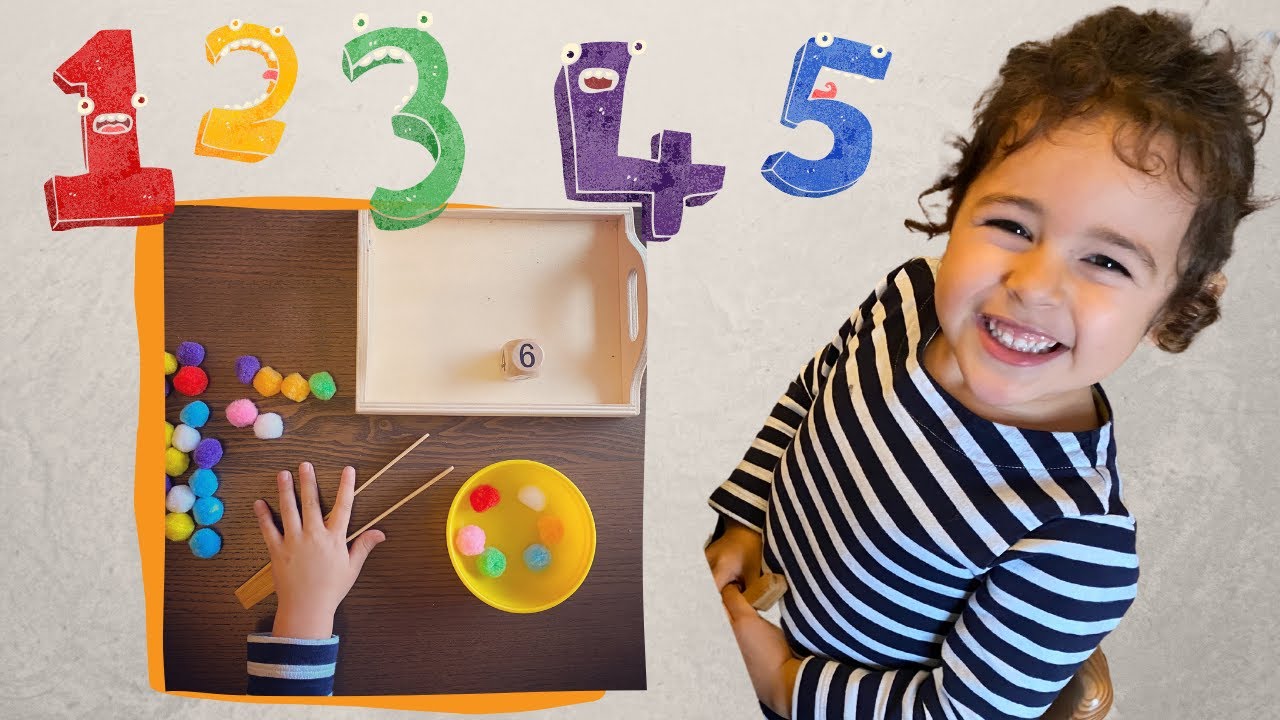 Preschool at Home: 7 toddler activities to learn Numbers and Quantities ...