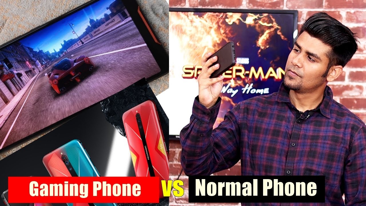 Gaming Phone vs Normal Phone - YouTube