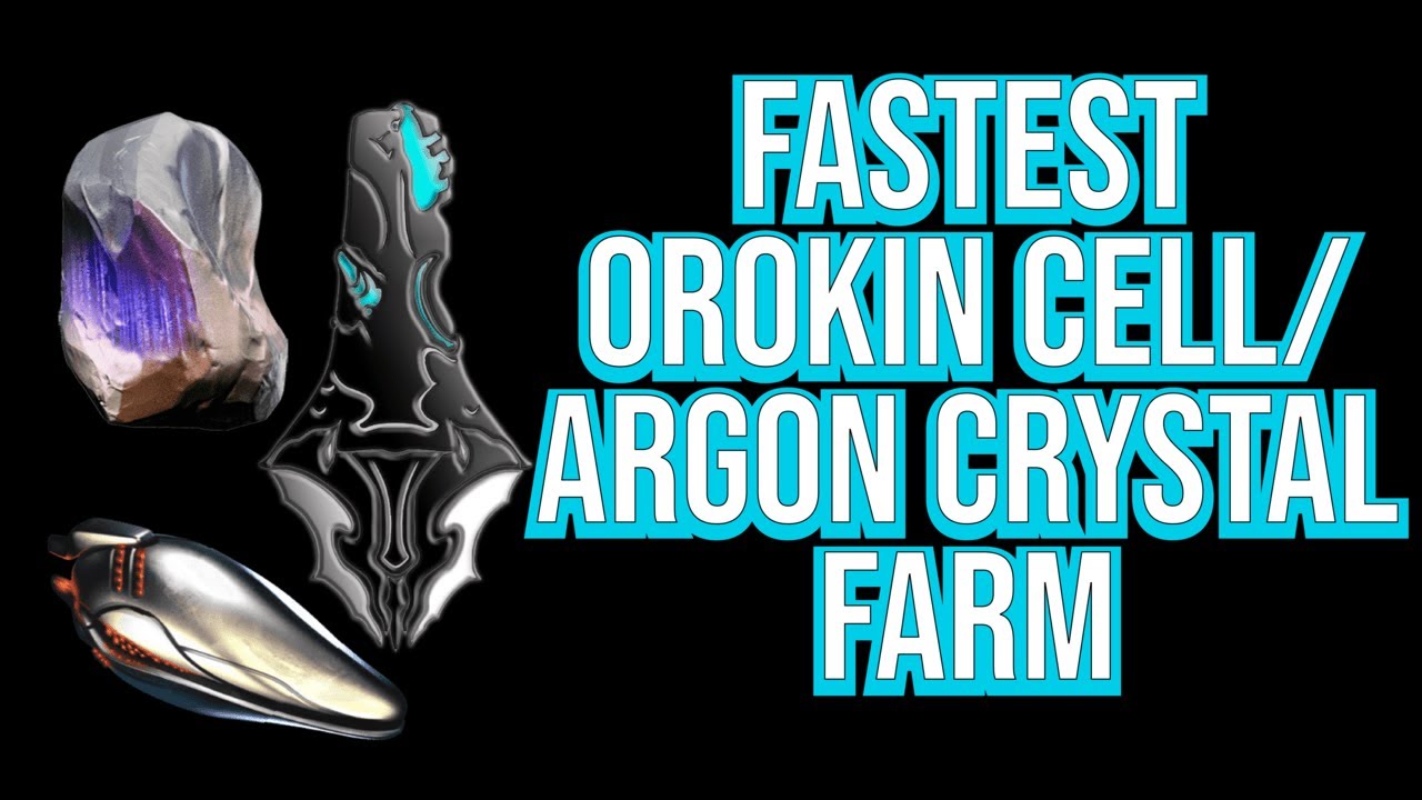 Fastest Way to get ARGON CRYSTALS AND OROKIN CELLS | Solo Friendly ...