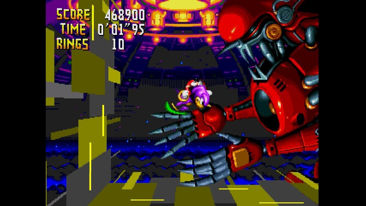 32x - Knuckles Chaotix - Longplay All Chaos Rings - YouTube