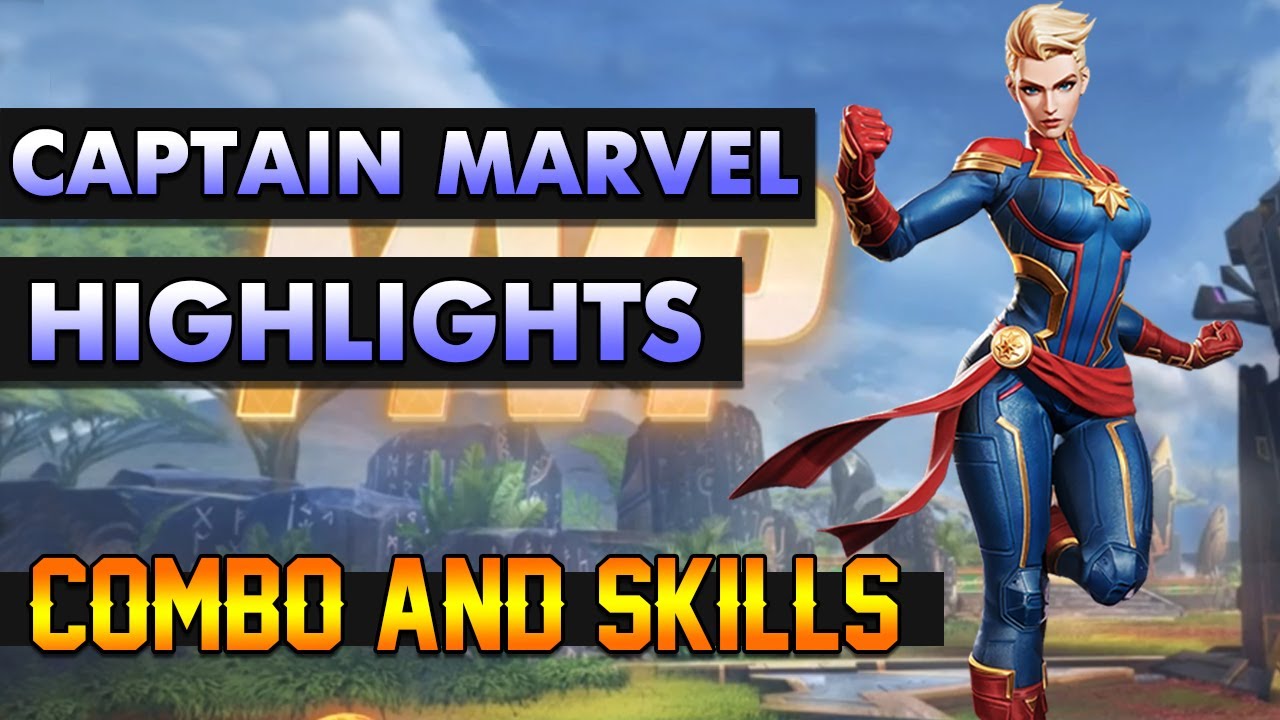 CAPTAIN MARVEL HIGHLIGHTS AND SKILL GUIDE (FIGHTER/ASSASSIN) - MARVEL ...