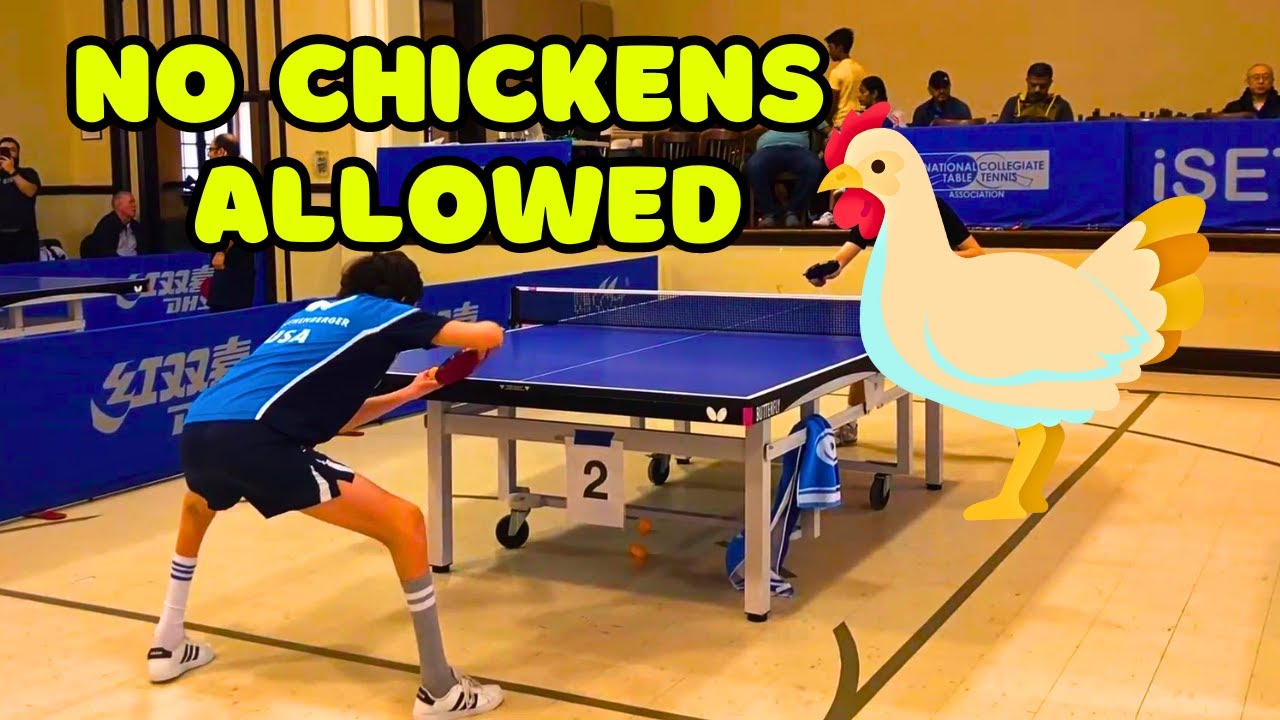 Table Tennis Match Review - Stop Being a Chicken - YouTube