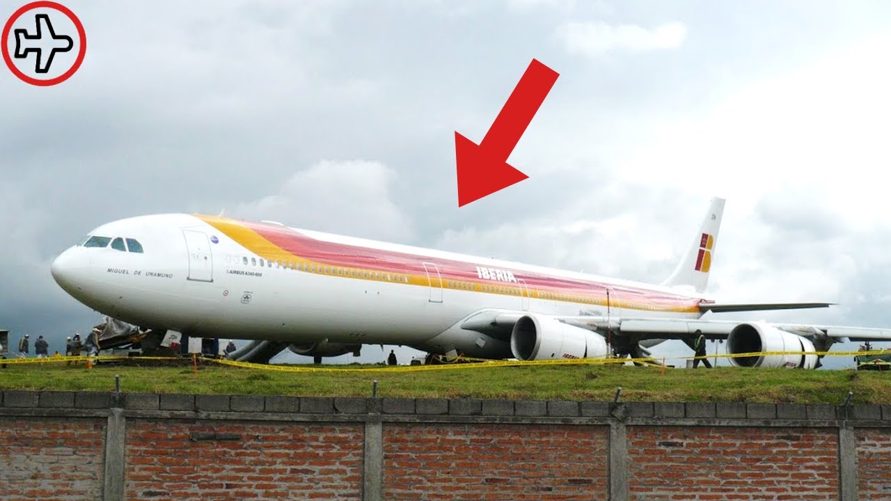 Iberia Crash Filmed By Passenger - YouTube