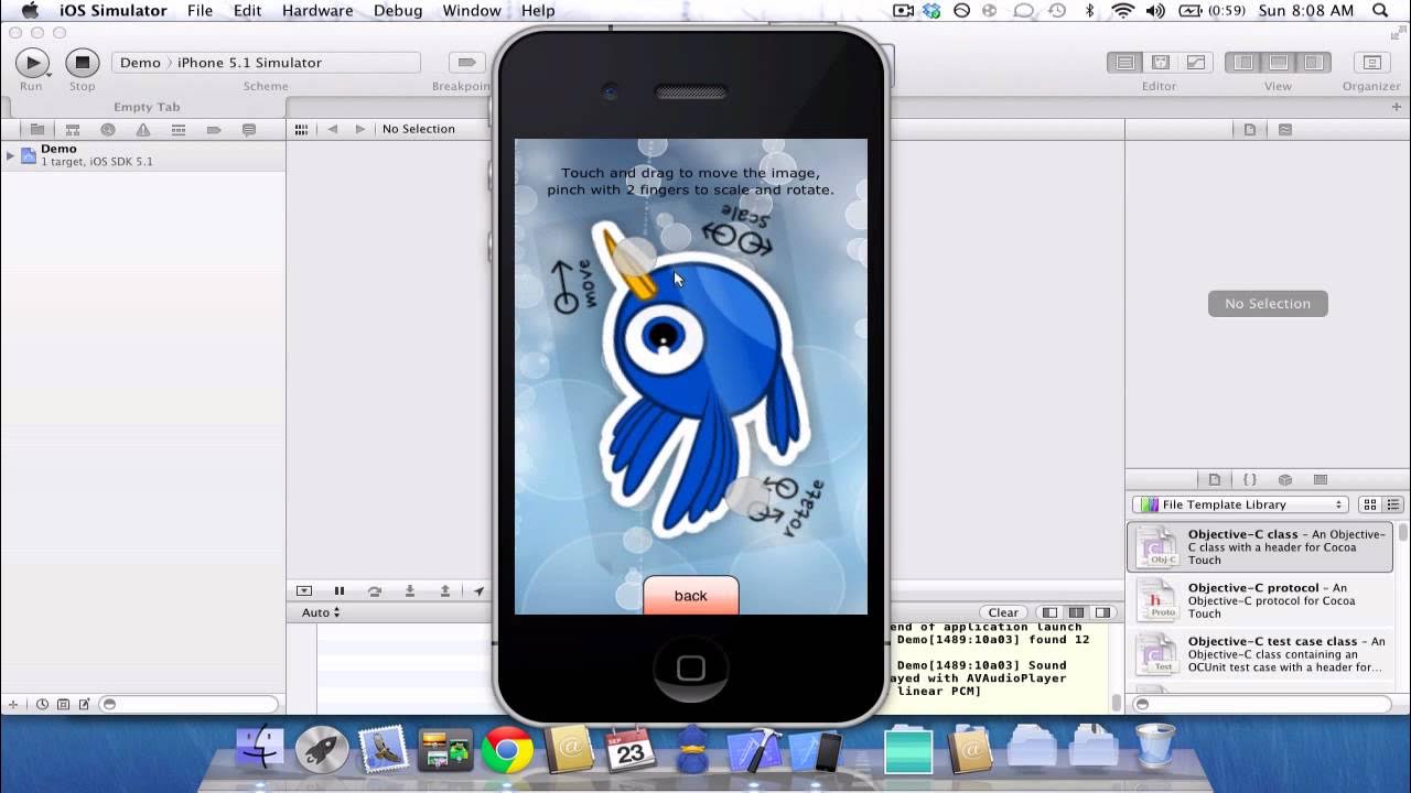 Setting up Sparrow (iOS Game Framework) - Video 1 - YouTube