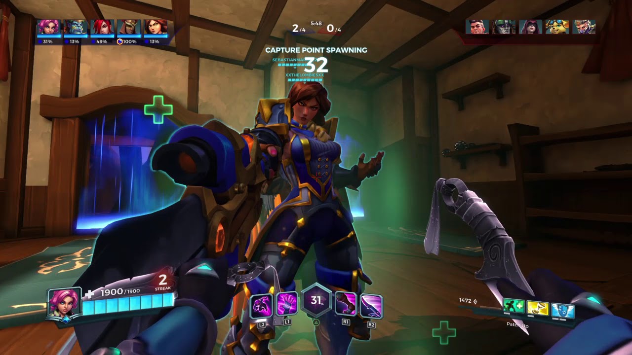 Paladins : Raeve maeve competitive gameplay!!! - YouTube