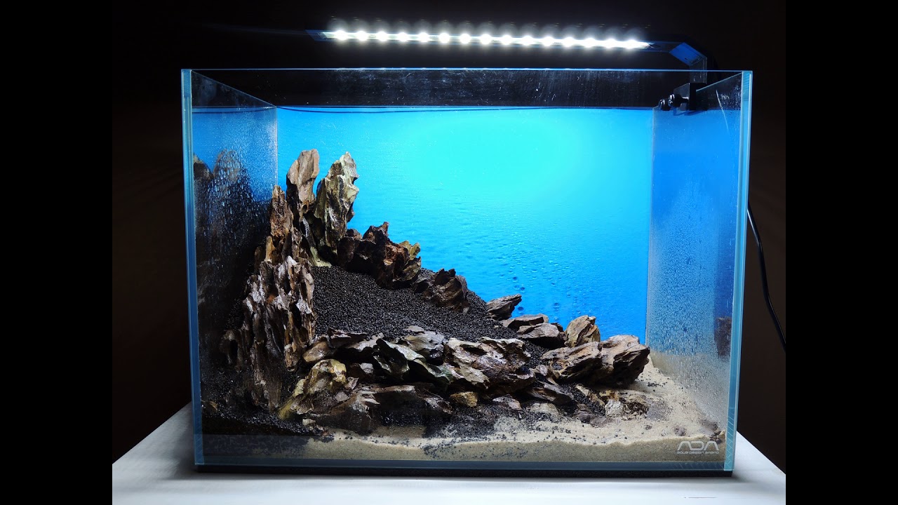 ADA Mini M- Planting nano tank - YouTube