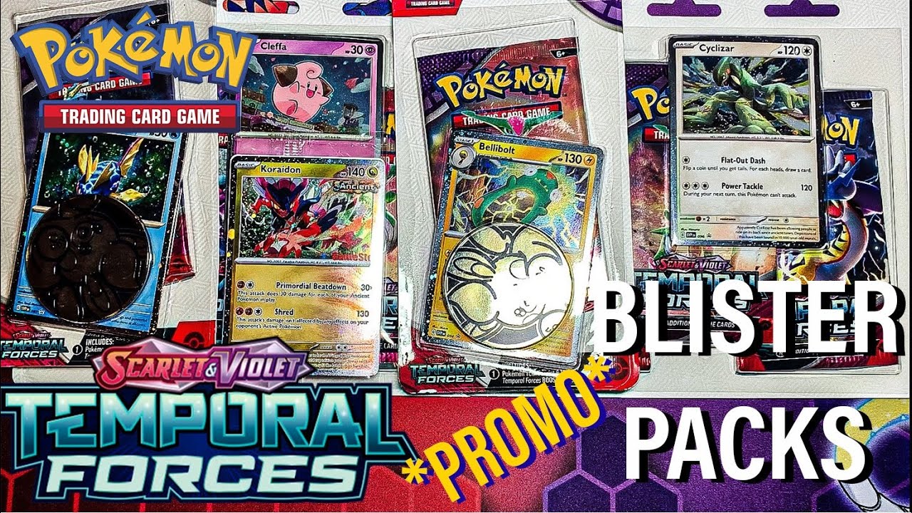 TEMPORAL FORCES *PROMO* Blister Pack Openings - YouTube
