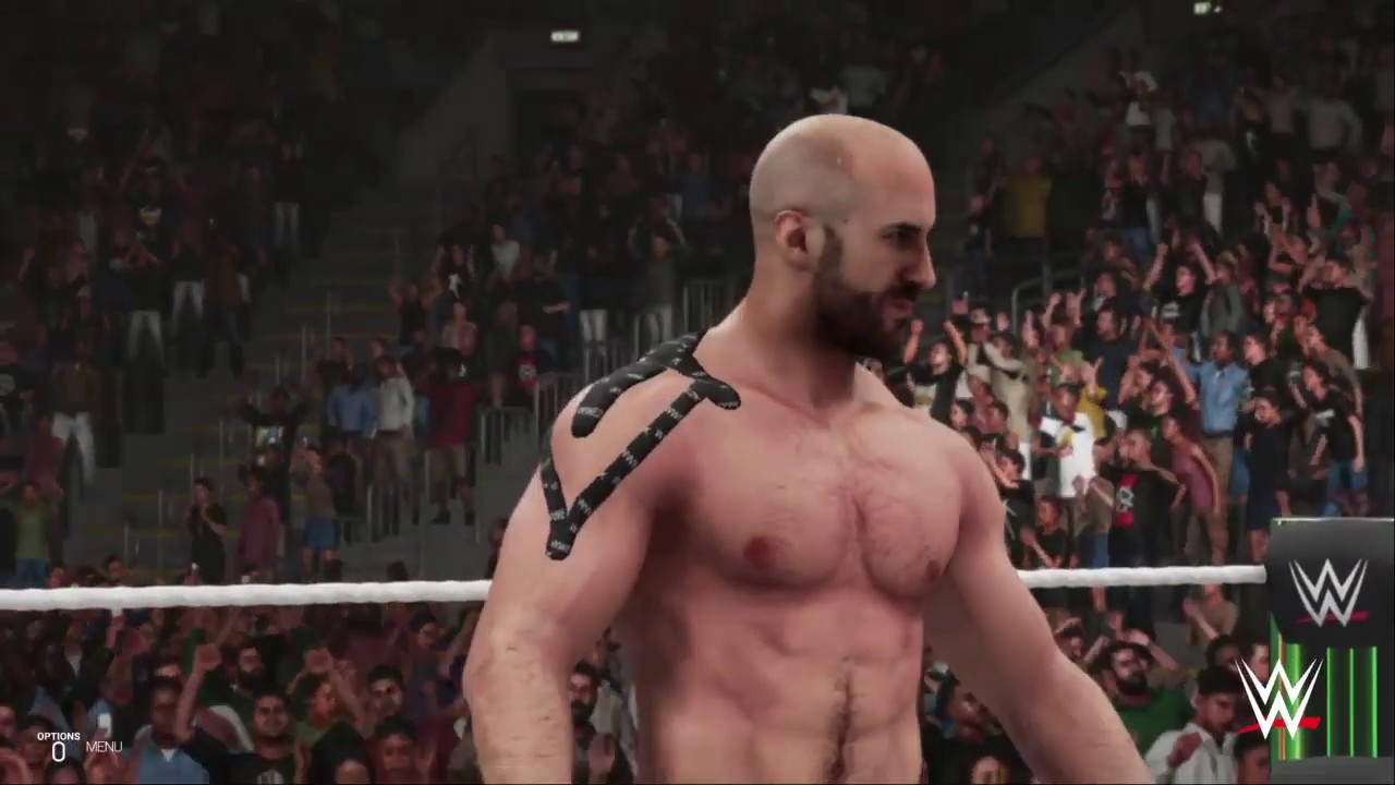 WWE 2K19 MITB Cesaro vs JJ Universal Championship Ladder Match - YouTube