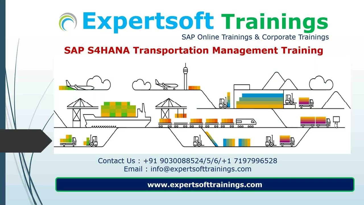SAP S4HANA TM Training | SAP S4HANA TM 2021 Training - YouTube