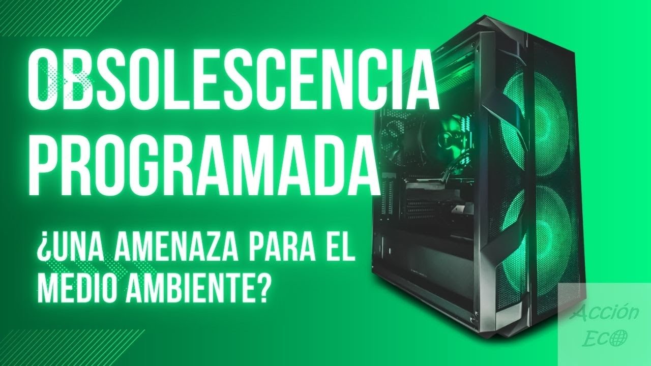 Obsolescencia programada ¿una amenaza para el medio ambiente? - YouTube