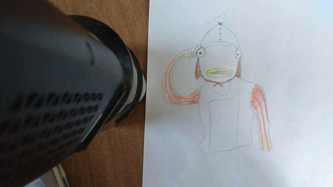 Fishstick Timelapse Drawing - YouTube