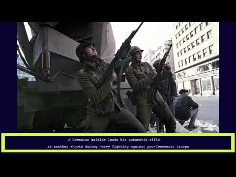 Rare photos of Romanian Revolution, 1989