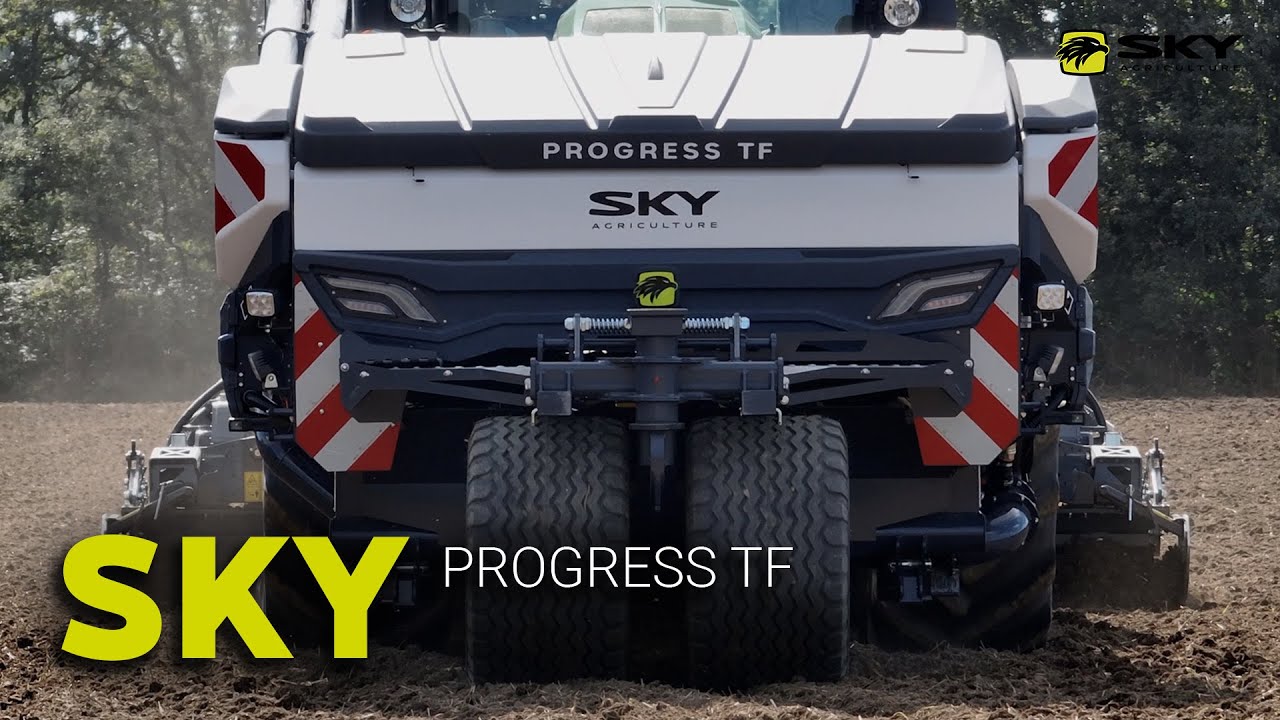 SKY Agriculture - Progress TF : Un tasse-avant innovant - YouTube