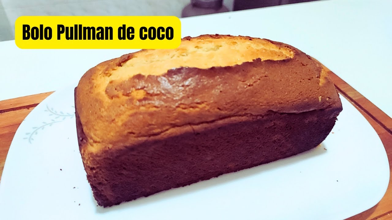 Bolo tipo Pullman sabor de coco - YouTube