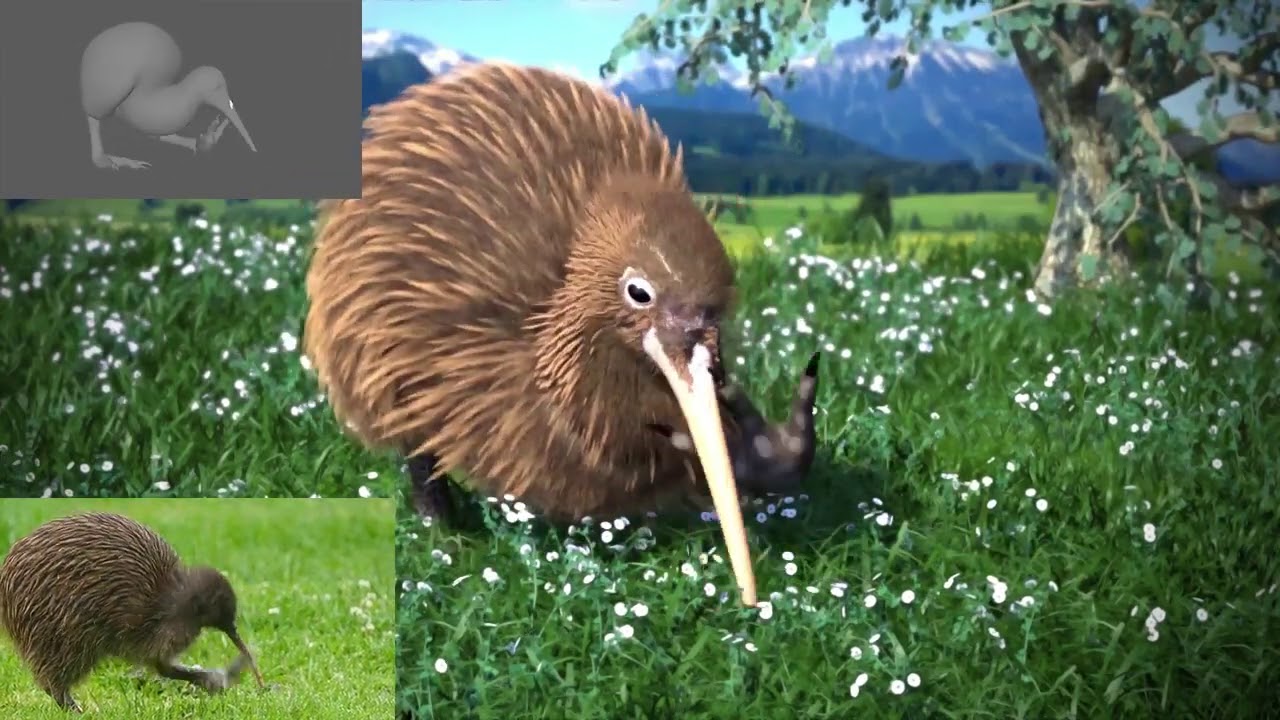 Kiwi Animation by Oliver Canovas - YouTube