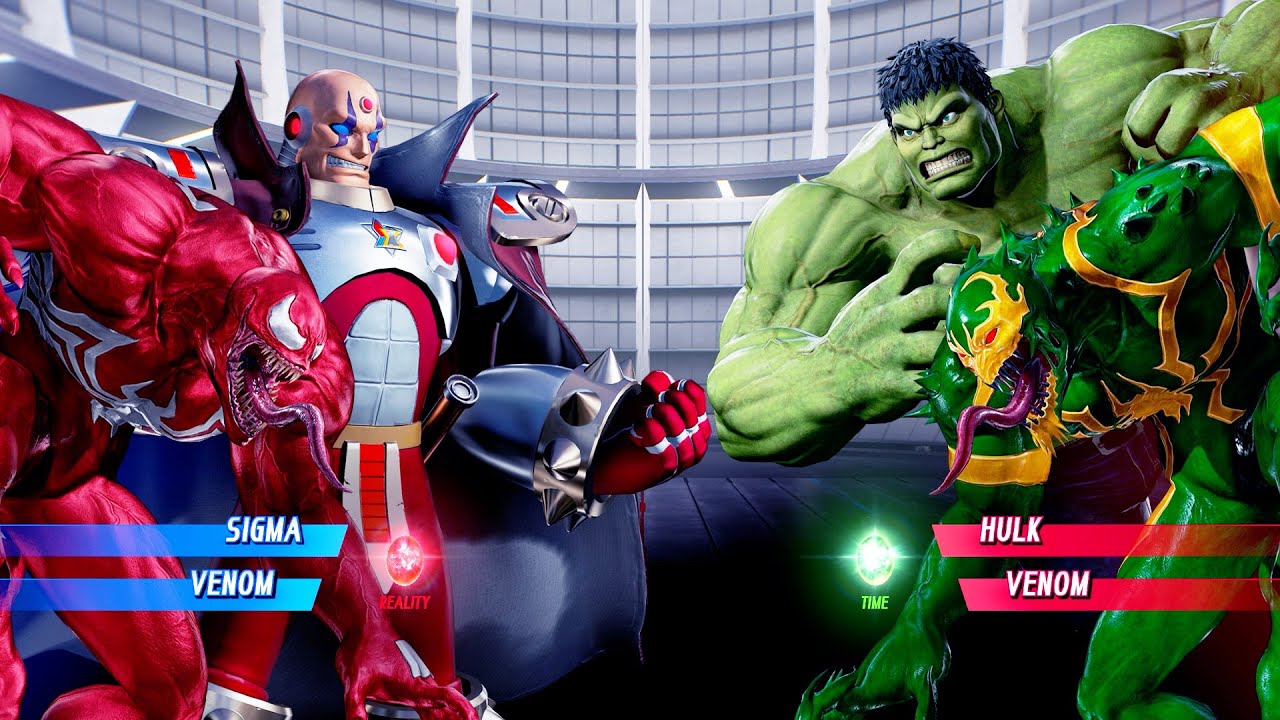 Sigma & Venom vs Hulk & Venom (Very Hard) - Marvel vs Capcom | 4K UHD ...