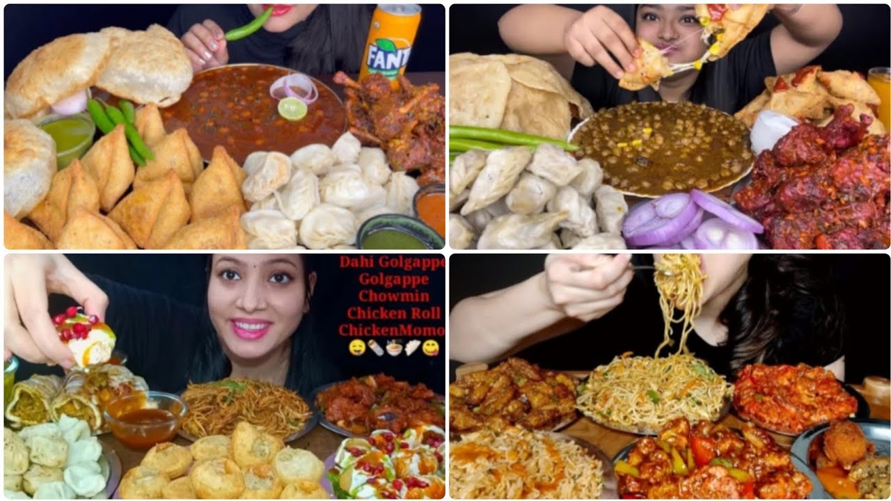 INDIAN ASMR| EATING| STREET FOOD| MUKBANG🤤| VIDEOS| FOODLOVER| YUMMY ...